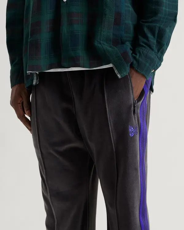 Needles Velour Narrow Track Pants
