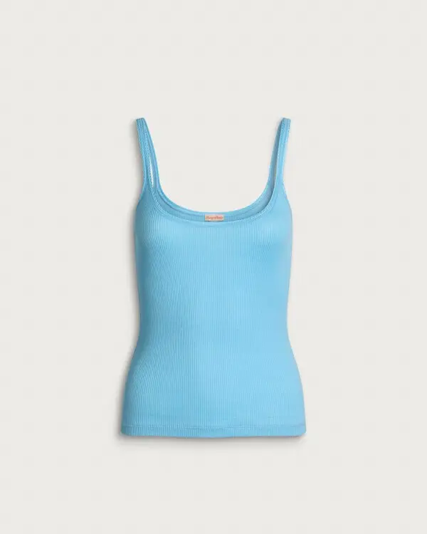 FRUITY BOOTY Lace Trim Tank Top