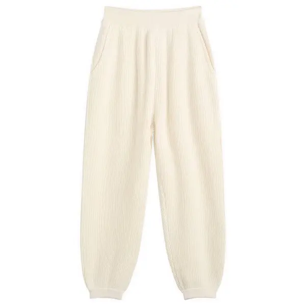NOTHING WRITTEN Waffle Knit Pants