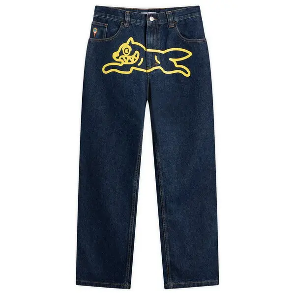 ICECREAM Running Dog Loose Straight Jeans