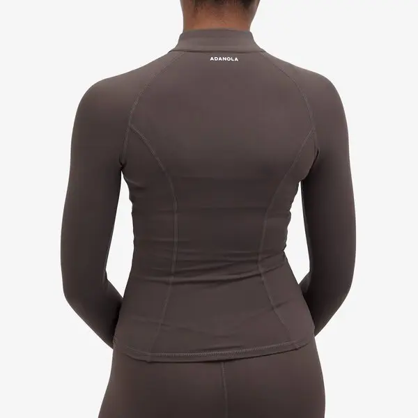 ADANOLA Ultimate Long Sleeve Zip Up Top