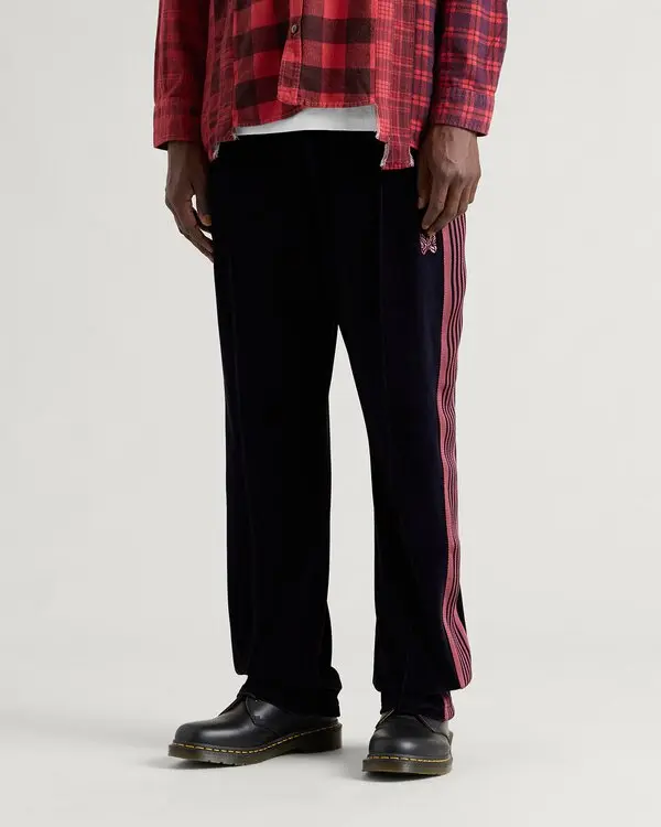 Needles Velour Narrow Track Pants