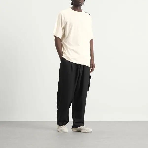 Y3 Distressed Shorts Sleeve T-shirt