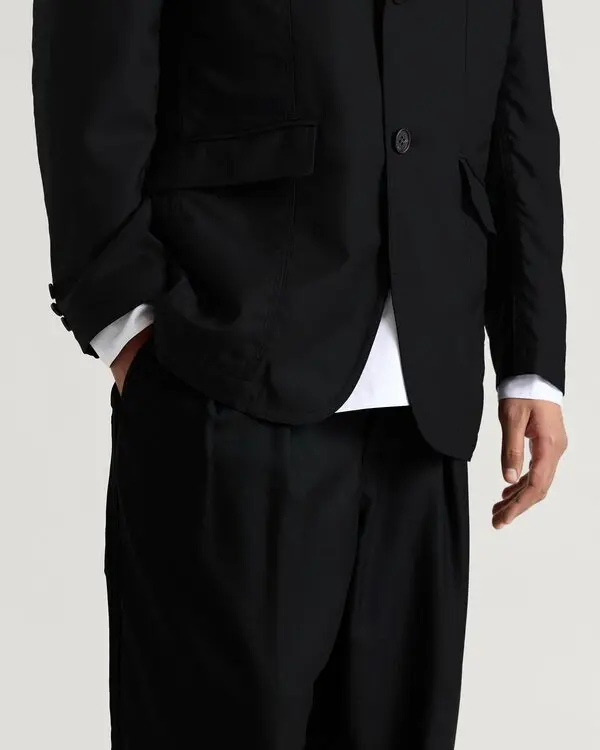 Comme Des Garçons Wool Gabardine Trousers