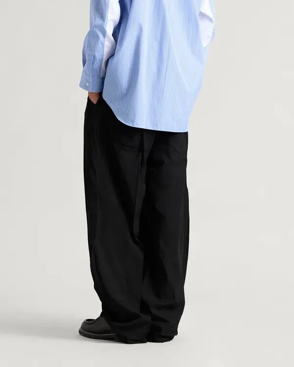 Comme Des Garçons Garment Treated Balloon Pant