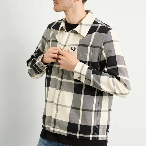 Fred Perry Tartan Twill Overshirt