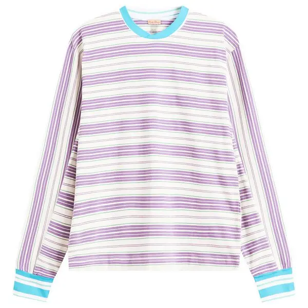 FRUITY BOOTY Stripe Long Sleeve Top