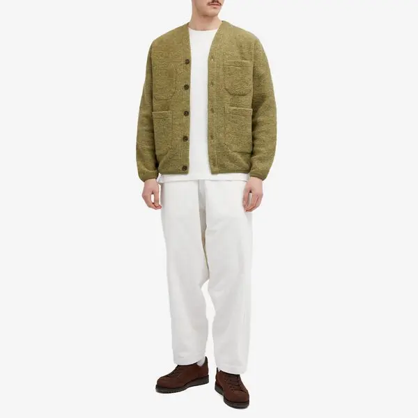 Universal Works Wool Fleece Cardigan Exclusive