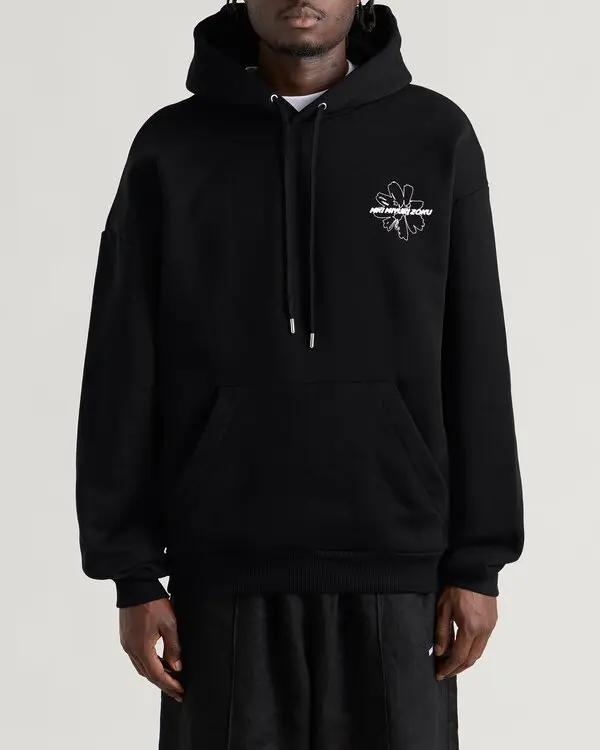 MKI MIYUKI ZOKU Wildflower Hoodie - Black