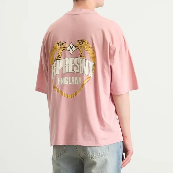 REPRESENT Angel Border T-shirt - Quartz
