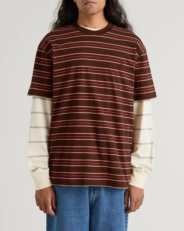 POLAR SKATE CO. Stripe T-shirt