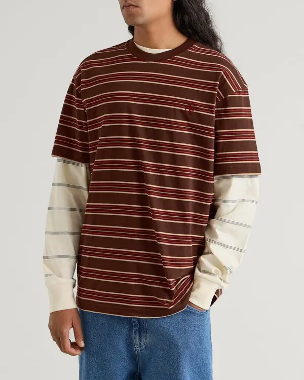 POLAR SKATE CO. Stripe T-shirt