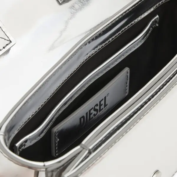 DIESEL® 1dr Logo Mirror Leather Handbag