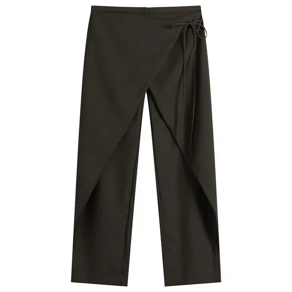 ST. AGNI Wrap Rouleau Pants