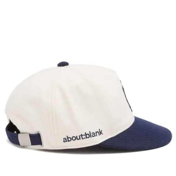 ABOUT:BLANK Monogram Contrast Cap