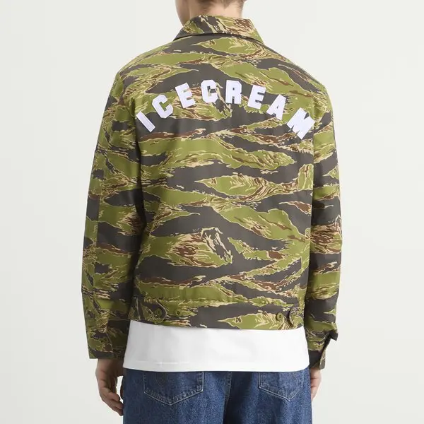 ICECREAM Tiger Stripe Work Jacket
