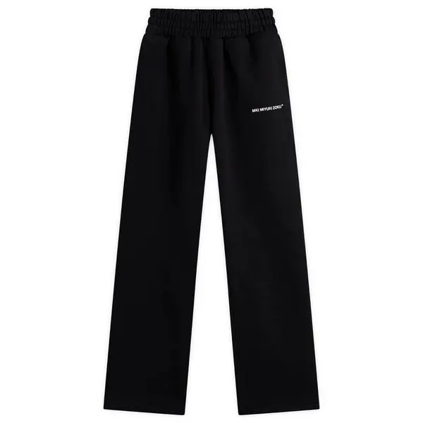 MKI MIYUKI ZOKU Uniform Wide Leg Joggers - Black