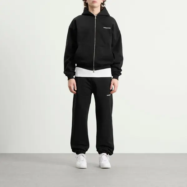 ANNIE HOOD Mini Logo Cuffed Joggers