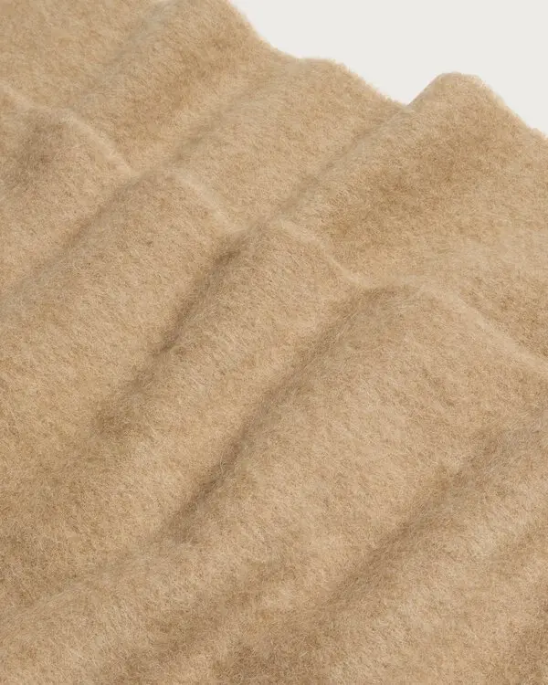 AMI Paris Alpaca Adc Jacquard Scarf