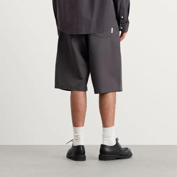 PORTER JAMES Double Pleated Shorts