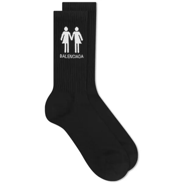 Balenciaga Pride Tennis Socks