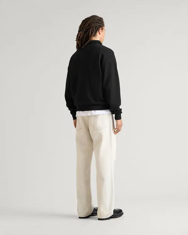 END. Signature Fleece Polo Sweatshirt