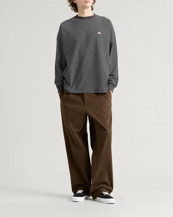 DANTON Long Sleeve Stripe T-shirt
