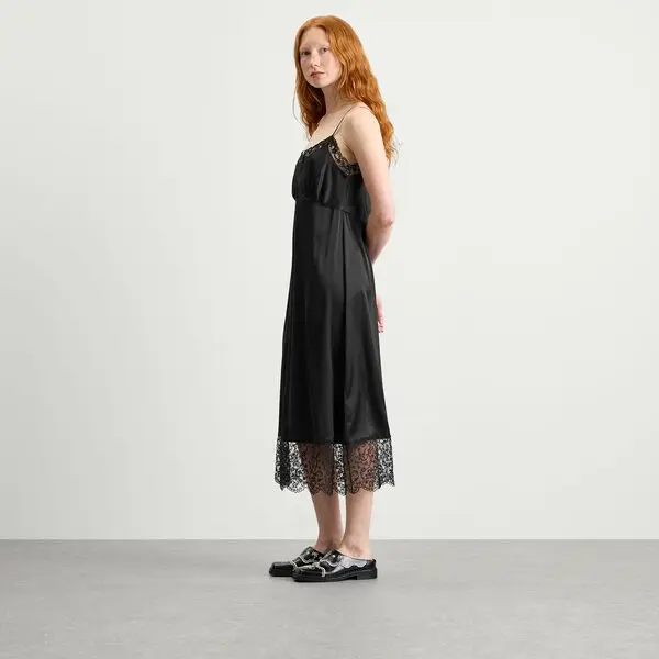 Simone Rocha Lace Trim Slip Dress
