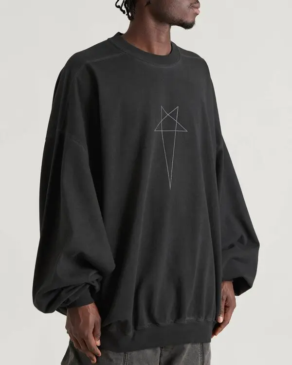 Rick Owens Hun Crewneck Sweatshirt