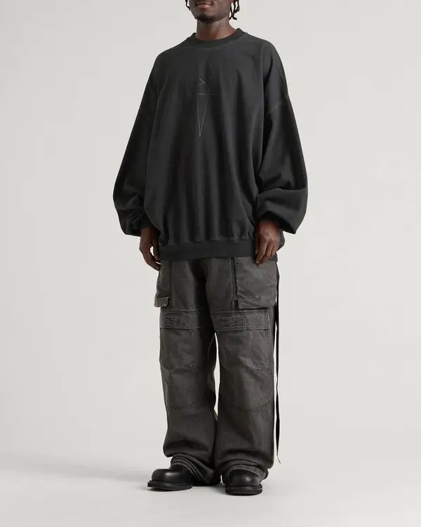 Rick Owens Hun Crewneck Sweatshirt