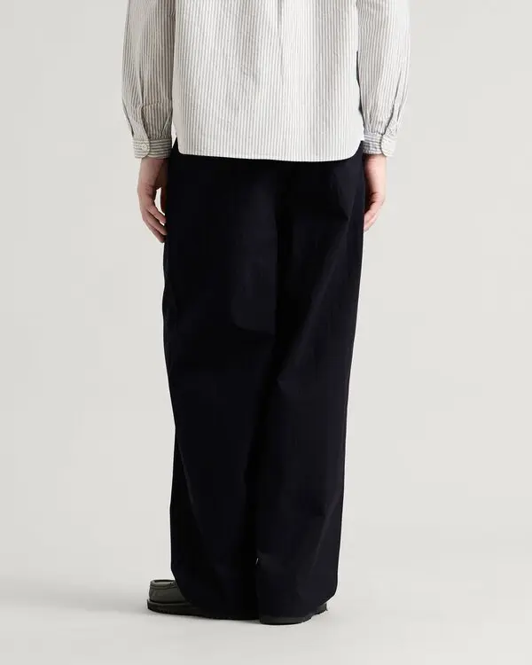 DANTON Twill Pleated Trousers