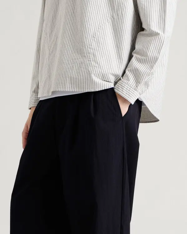 DANTON Twill Pleated Trousers