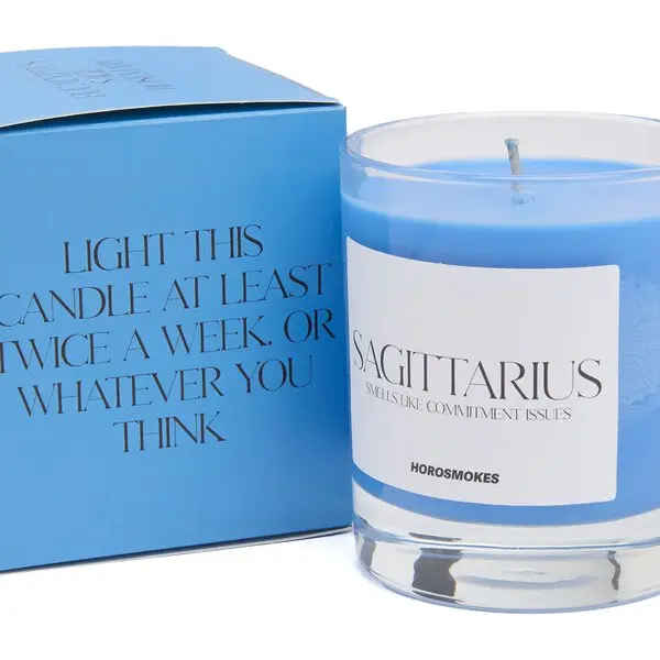 HOROSOAPS Sagittarius Candle | 100% Sustainable Soy Wax | End Clothing