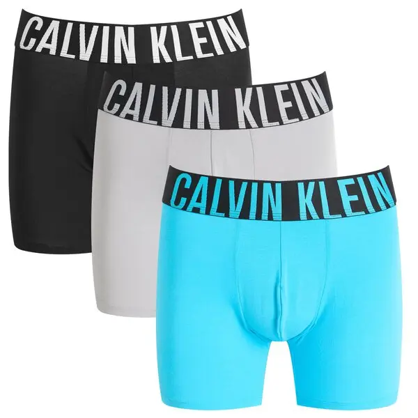 Calvin Klein Intense Boxer Brief 3 Pack | | Cotton/elastane | End Clothing - Multicolor