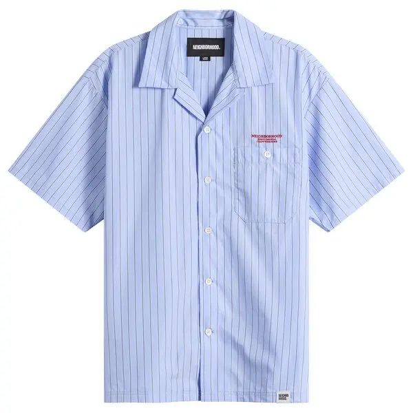 NEIGHBORHOOD Stripe Vacation Work Shirt