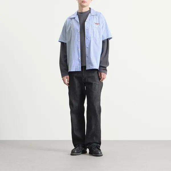 NEIGHBORHOOD Stripe Vacation Work Shirt