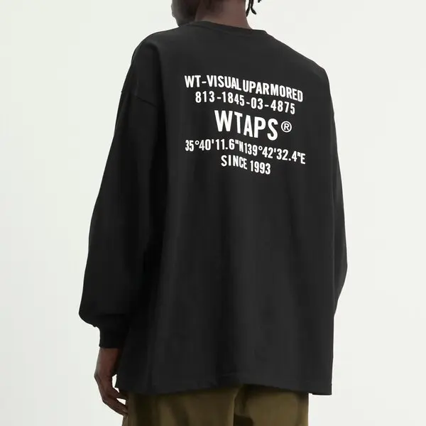 WTAPS Spec Long Sleeve T-shirt - Black