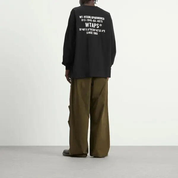 WTAPS Spec Long Sleeve T-shirt - Black