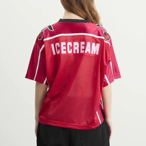 ICECREAM Cherry Football Jersey T-shirt