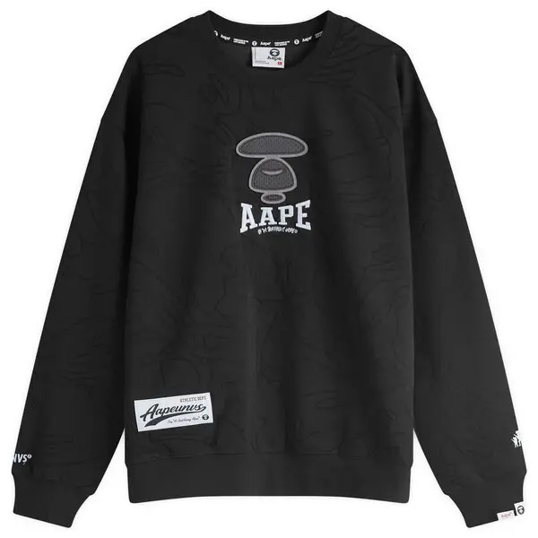 AAPE BY *A BATHING APE Camo Ice Hockey Sweatshirt