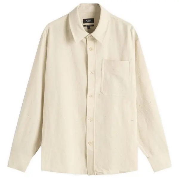 A.p.c. Basile Marl Cotton Overshirt