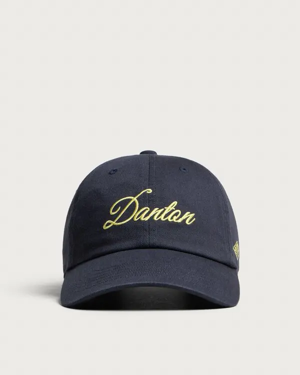 DANTON Script Logo Baseball Cap - Navy