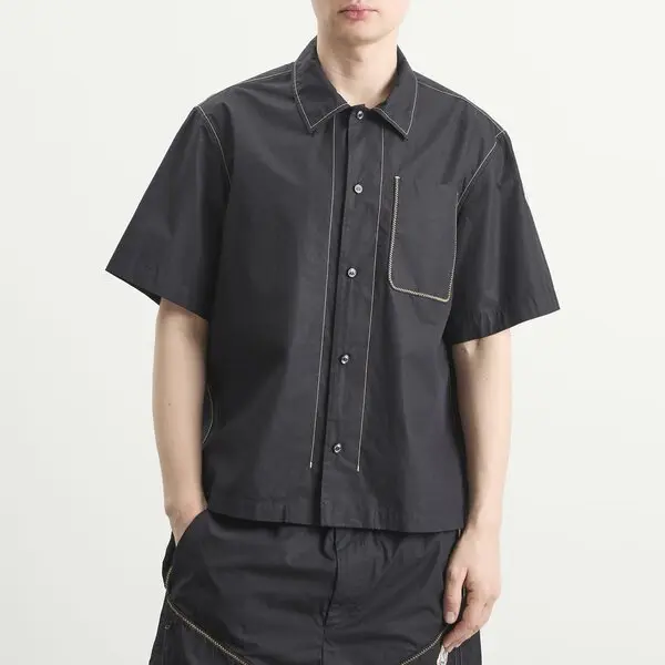 Moncler Contrast Stitch Shirt