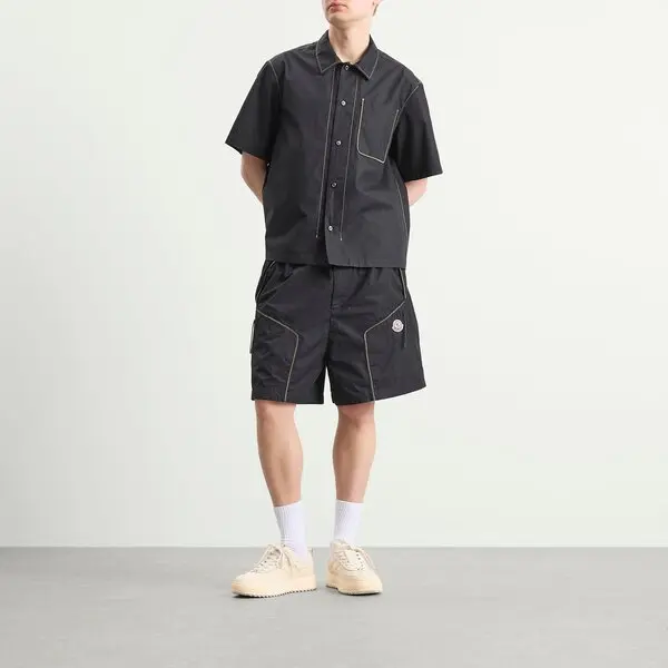 Moncler Contrast Stitch Shirt