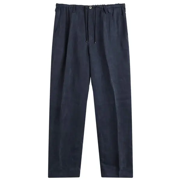 Dries Van Noten Curpo Washed Trouser - Navy