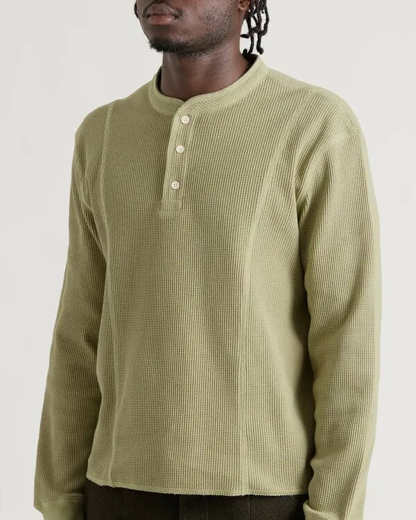 GANDER Henley Waffle Longsleeve