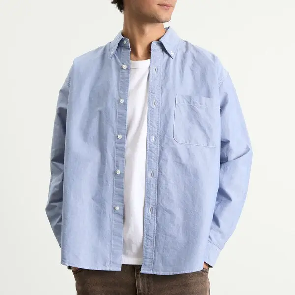 BEAMS Heavy Oxford Button Down Shirt