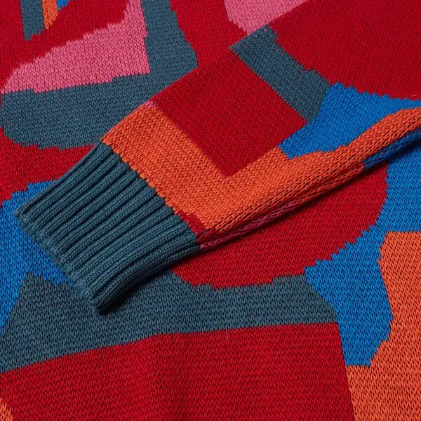 PARRA Sitting Pear Crew Knit Sweatshirt | | 100% Cotton | End Clothing