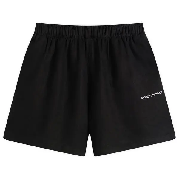 MKI MIYUKI ZOKU Linen Wide Leg Shorts
