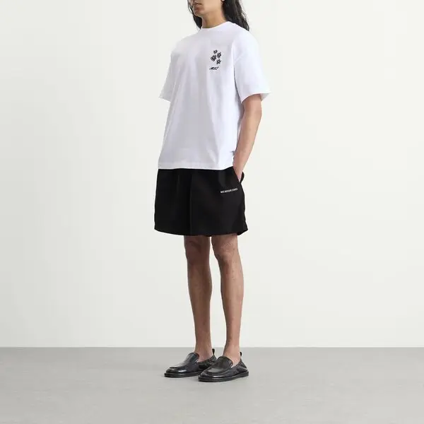 MKI MIYUKI ZOKU Linen Wide Leg Shorts